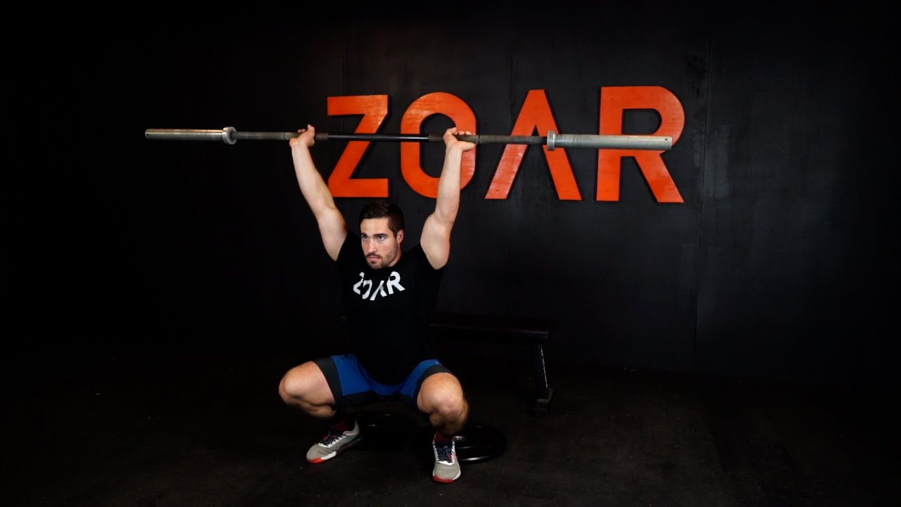 Front Rack Sotts Press Progression - YouTube