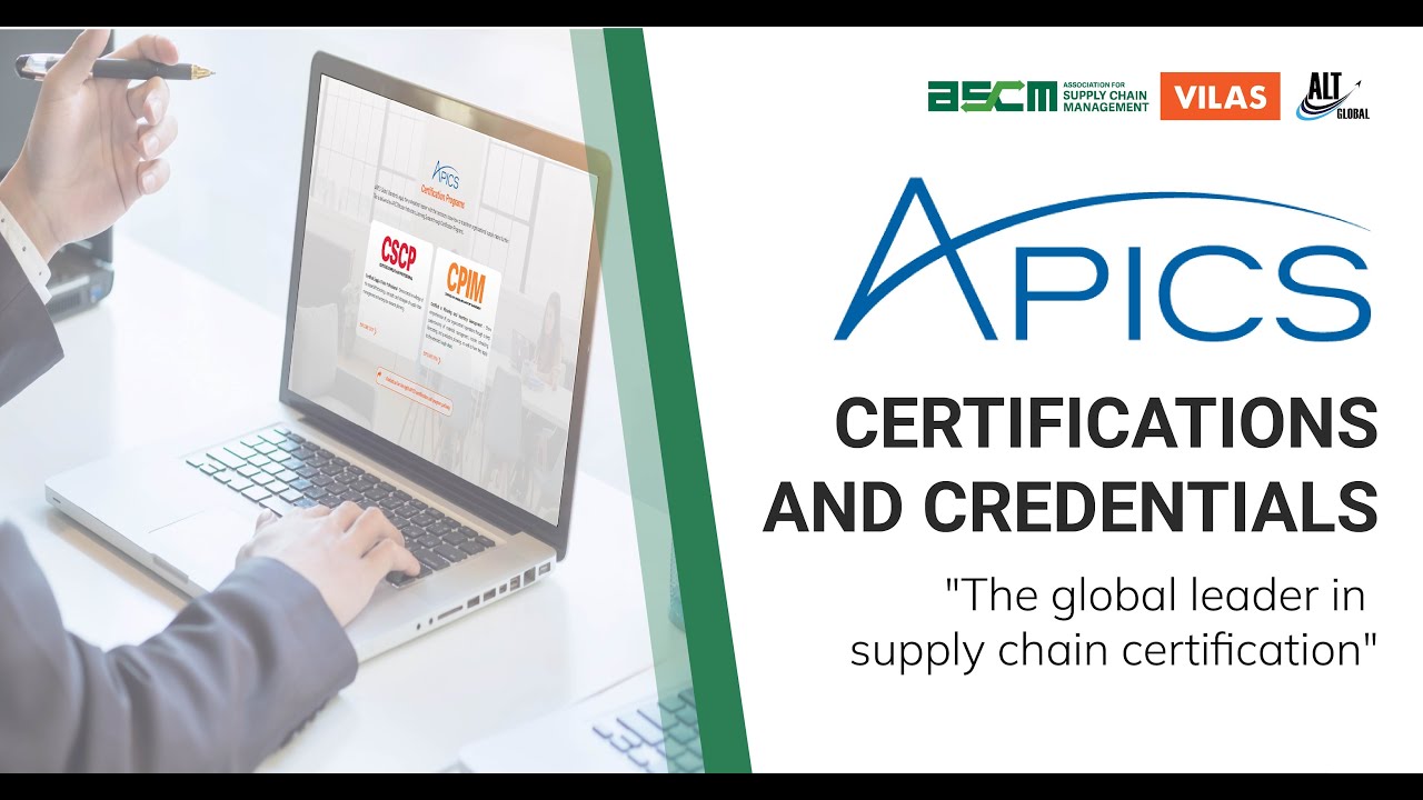 APICS Certifications and Credentials - YouTube