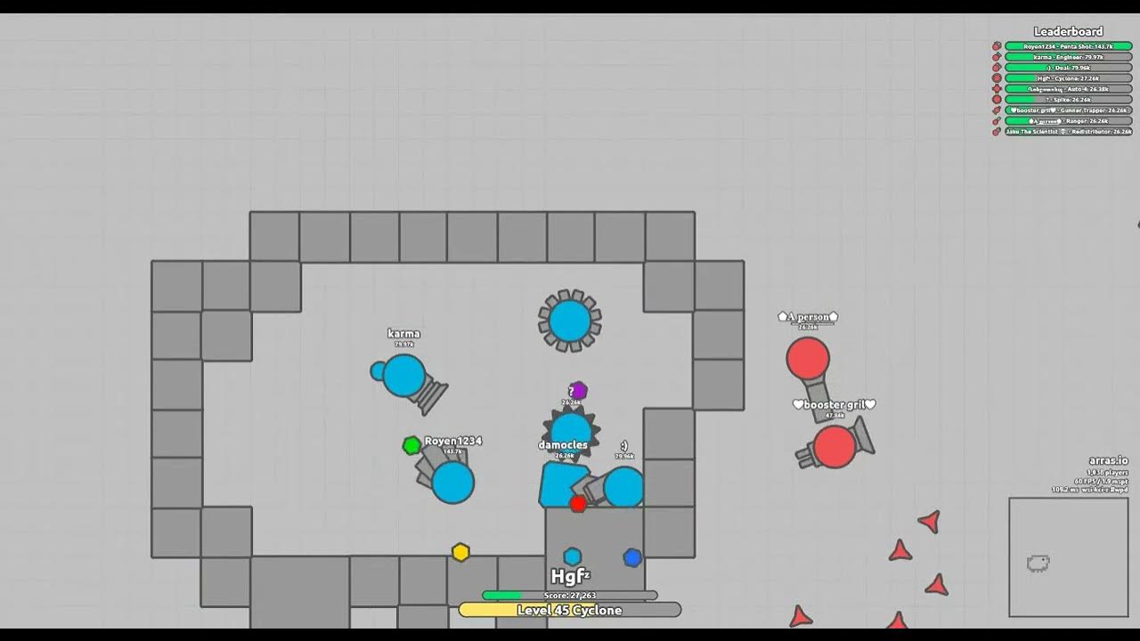 Arras.io but meet dev in sandbox - YouTube