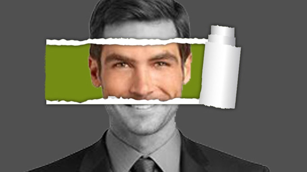 Photoshop Tutorials-How to Make TORN or RIPPED PAPER Effect on Face ...