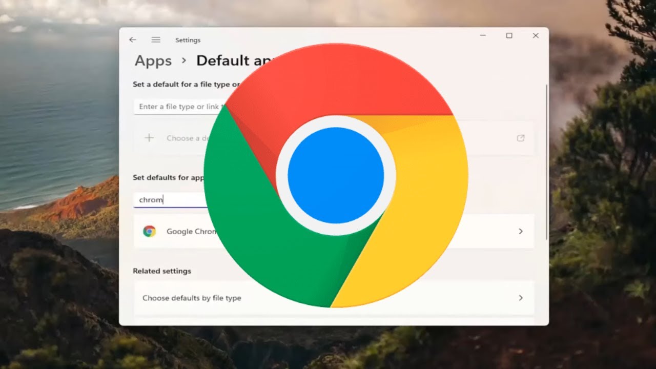 [Tuto] Mettre Chrome comme navigateur par défaut Windows 11 - YouTube