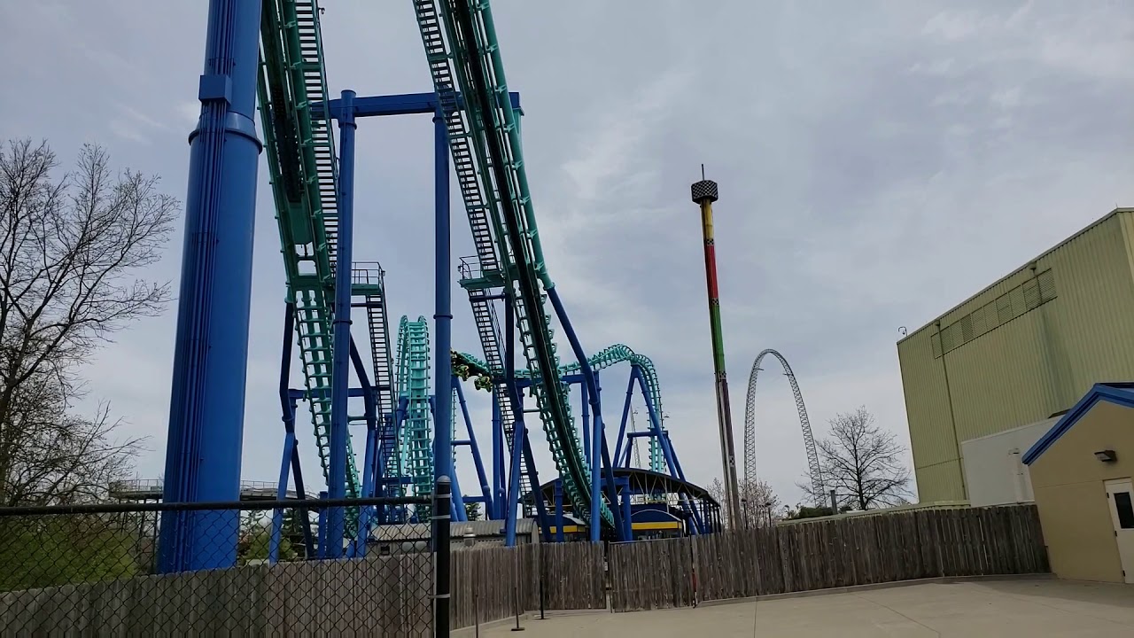 Invertigo (Face-off) off ride pov - YouTube