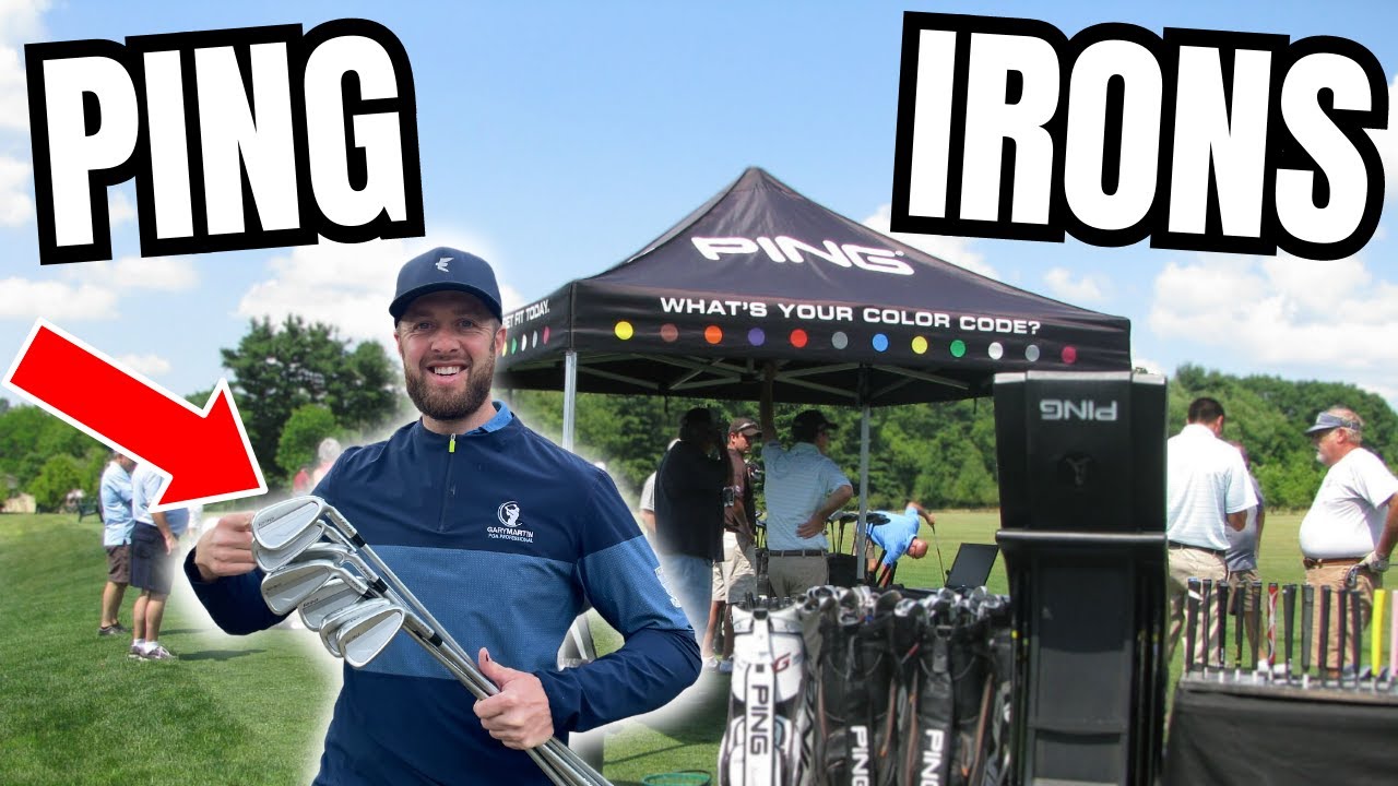 Come and join me for my first round of golf with my new PING irons ...