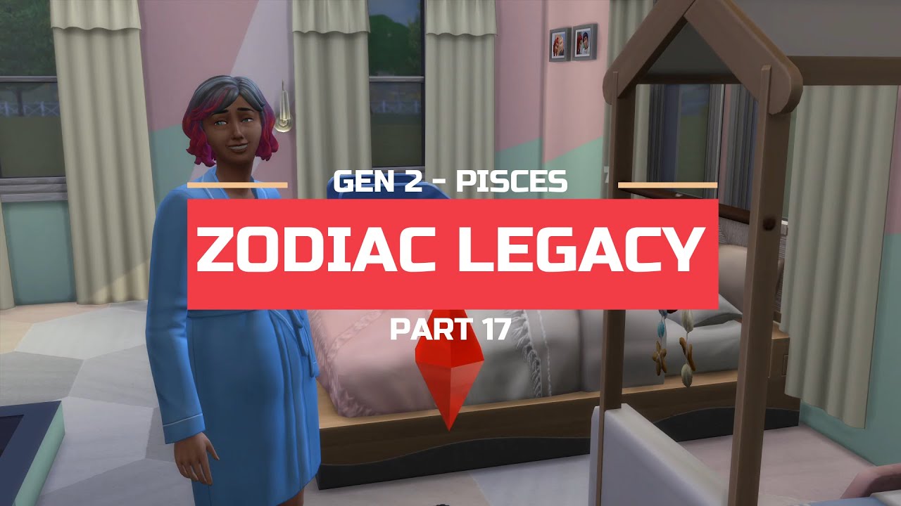 Makoa Comes to Visit | ZODIAC LEGACY CHALLENGE | Sims 4 | Gen 2 | Part ...