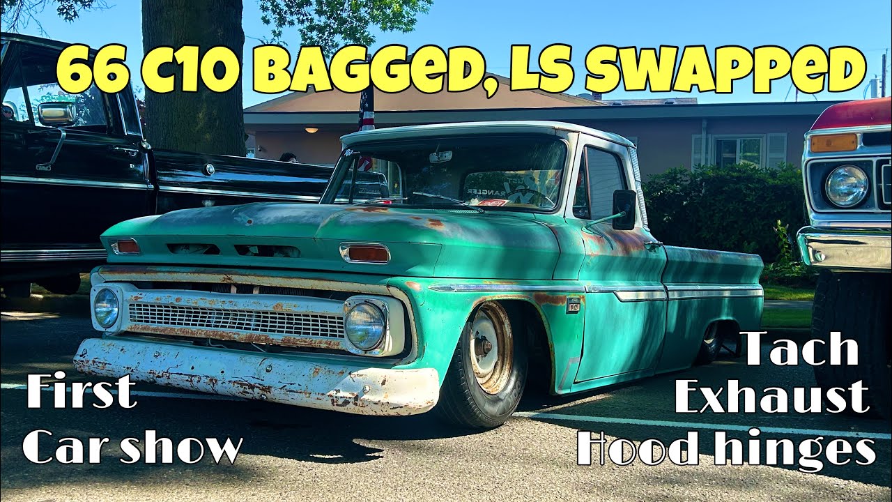 66 C10 muffler sound check, tach wiring and more. Plus it’s first car ...