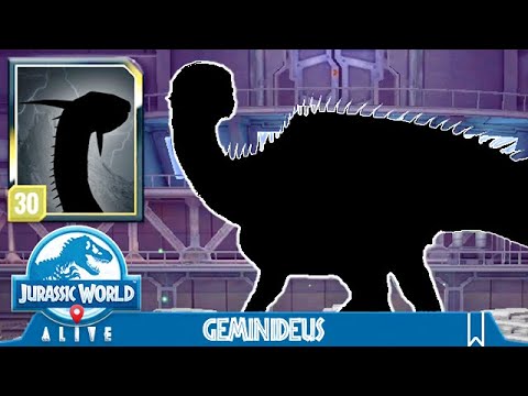 LEVEL 30 GEMINIDEUS APEX ON DAY 1!!! (JURASSIC WORLD ALIVE) - YouTube