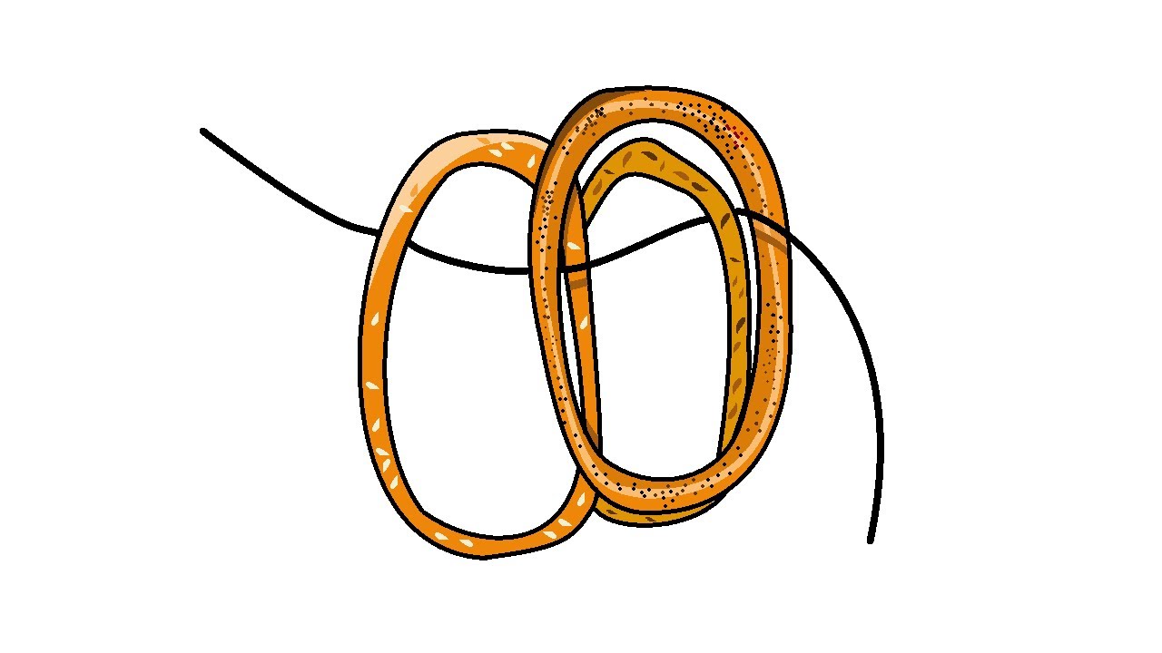 Bagel / How To Draw / Food - YouTube