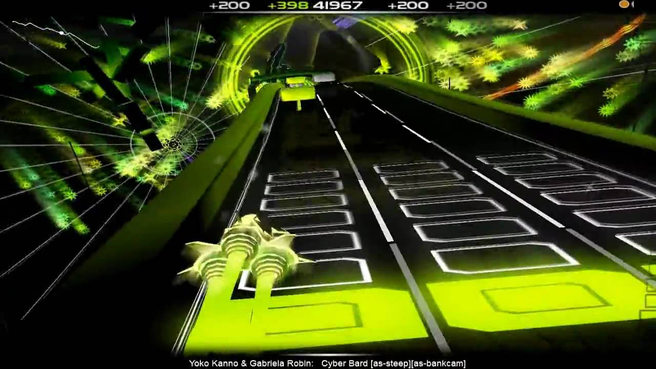 Audiosurf: Cyberbird [by Yoko Kanno | Gabriela Robin] - YouTube
