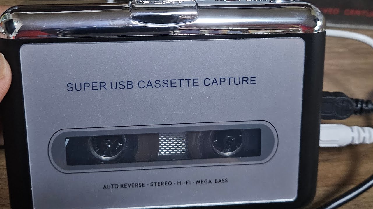 I bought a NEW retro super usb cassette capture player #cassetteplayer ...