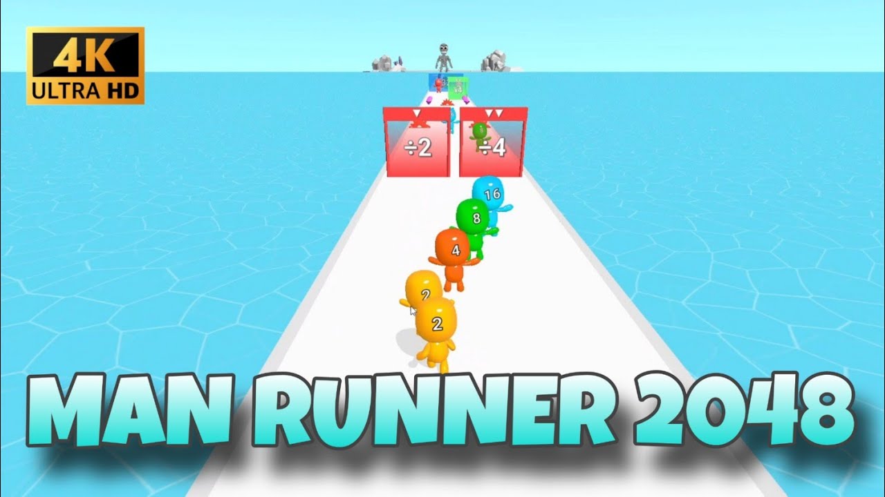 🏃 Man Runner 2048 - Jelly Run (Max Level) #4 🏆 - YouTube