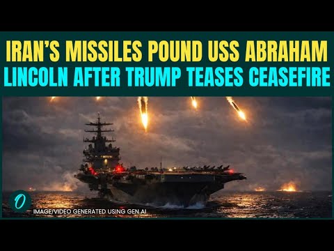 Trump’s USS Abraham Lincoln BOMBED by Iran- Missiles FORCES US Warship to FLEE | CHILLING Attack