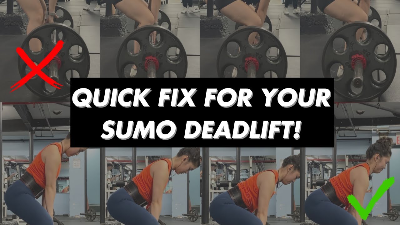 QUICK SUMO DEADLIFT FIX | Analyzing my client's technique, and then she ...