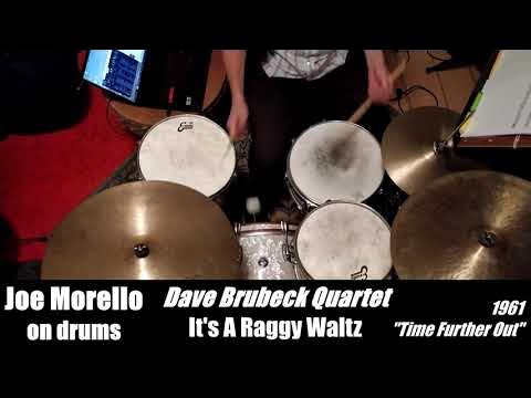 Joe Morello Drum Solo on " It's A Raggy Waltz" (Dave Brubeck Quartet) - YouTube