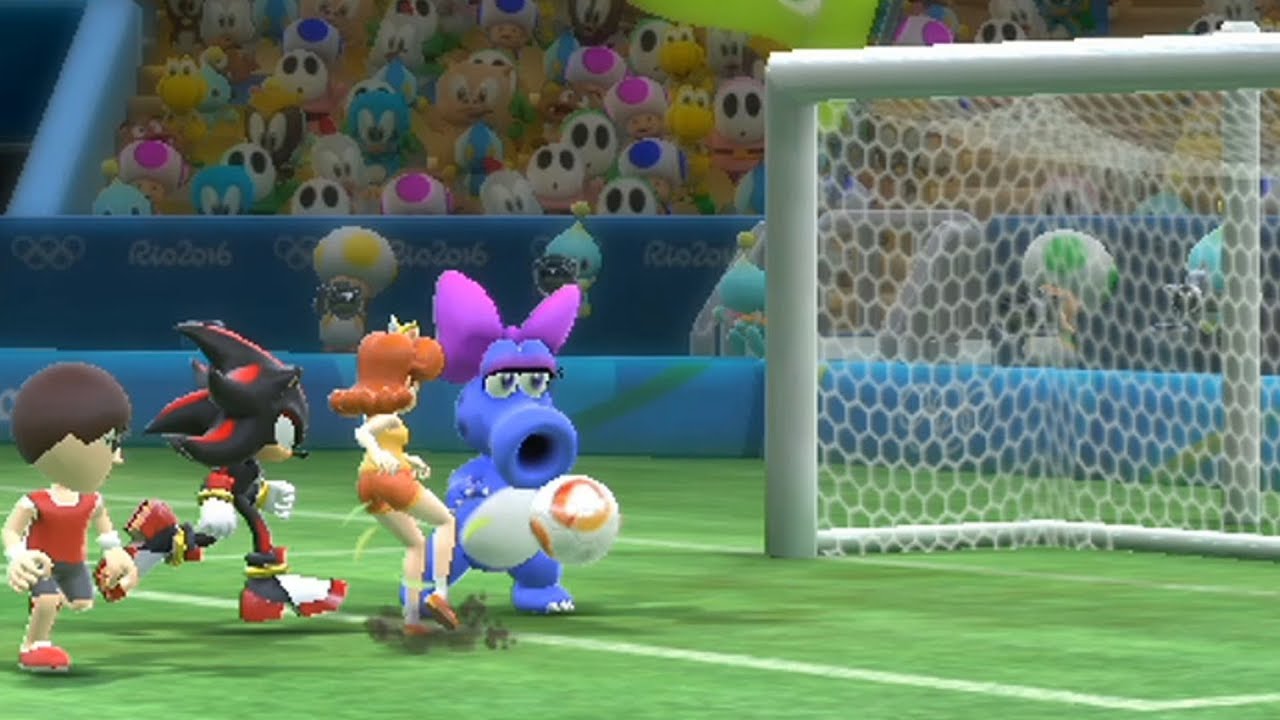 Mario and Sonic at The Rio 2016 Olympic Games #Football -Extra Hard ...