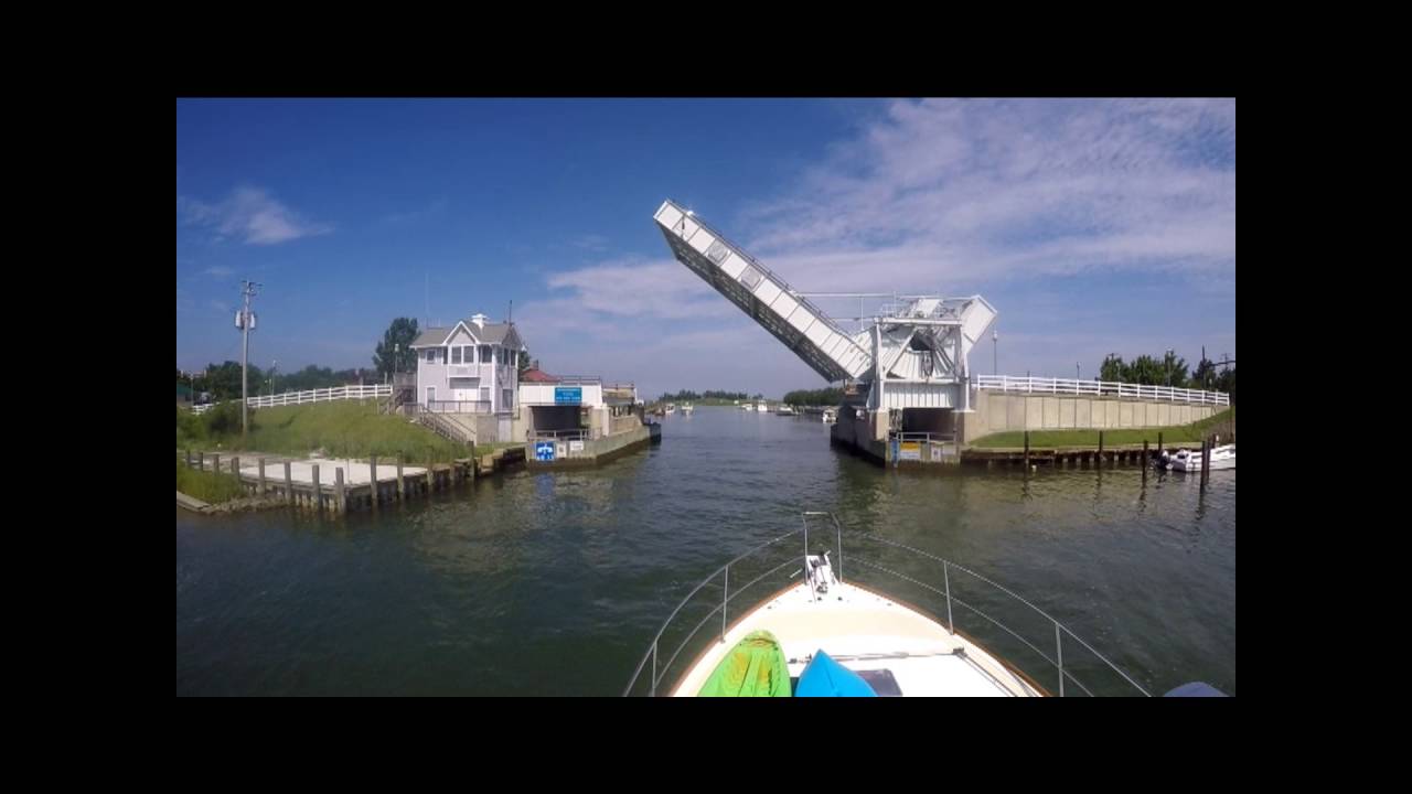0002 Tilghman Island Transiting Knapps Narrows - YouTube