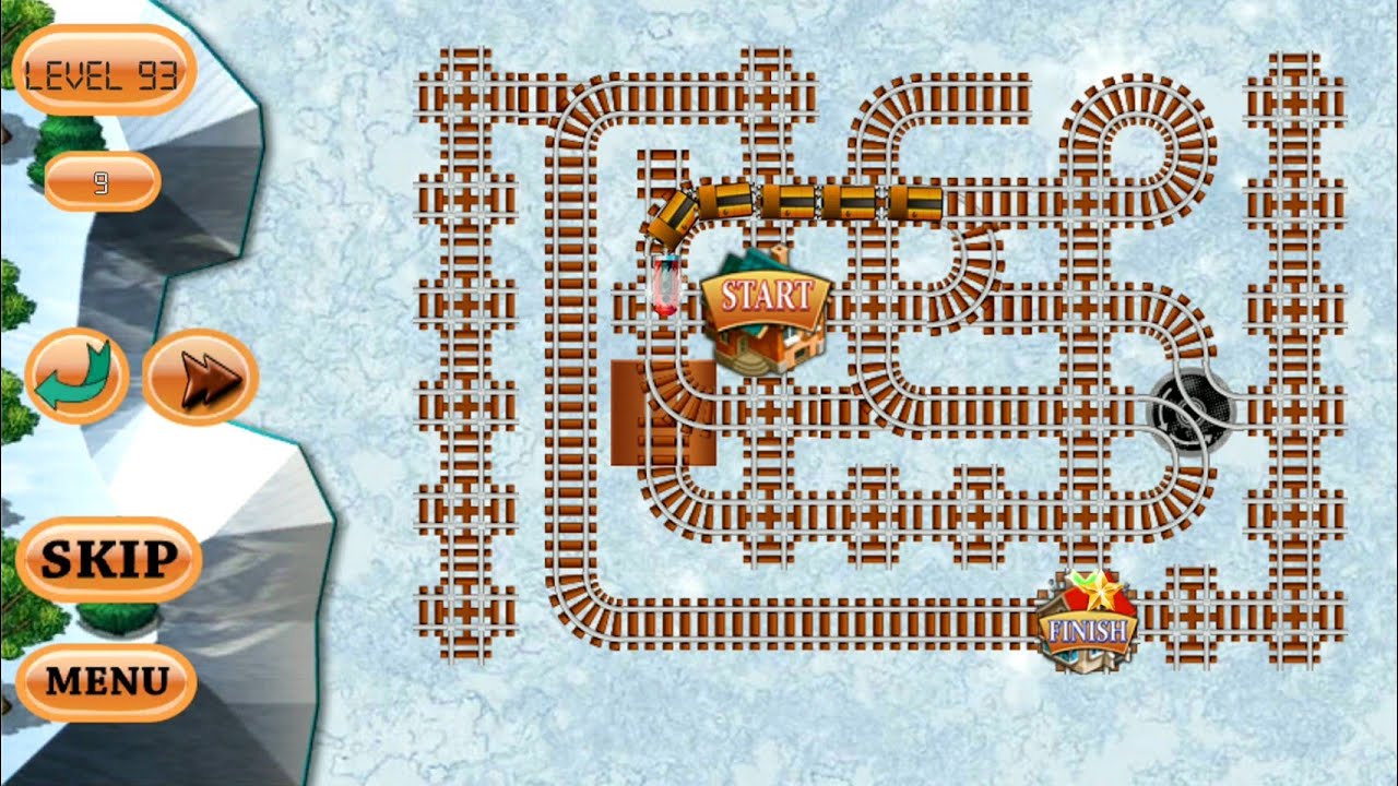 Rail Track Maze Game | Train Track Maze Puzzle Game | Android Gameplay ...