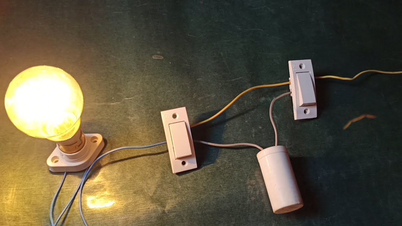 Amazing idea of ac bulb or acvolt capacitor series perllar wiring ...