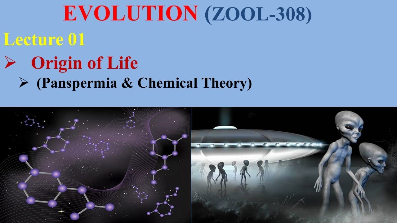 Origin of life #Evolution #Oparin Haldane concepts #Aliens #Panspermia ...