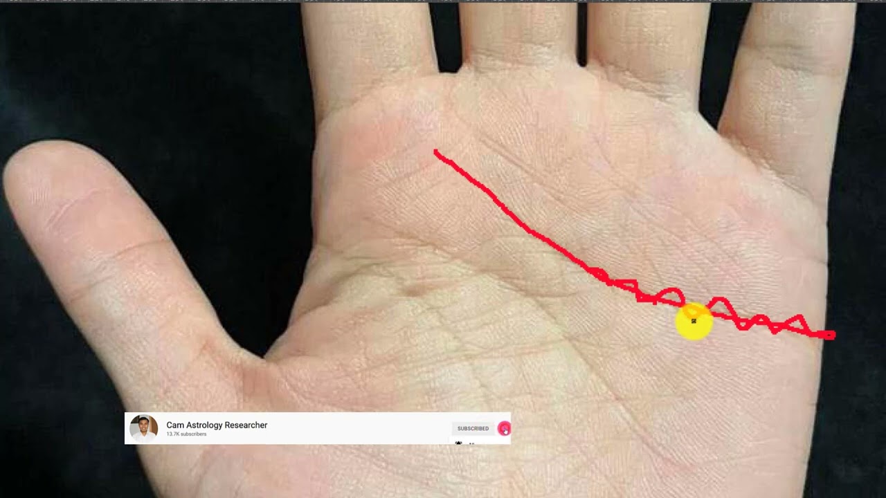 #68L ខ្សែបេះដូងដូចច្រវ៉ាក់ឬកោះ (5) | Palmistry | មាស មេតាហ្វីស៊ីក - YouTube