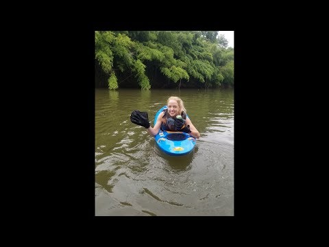 Bellyak Fun with #PaddlingFriendSarah | Prone kayak | Hand Paddling Kayak