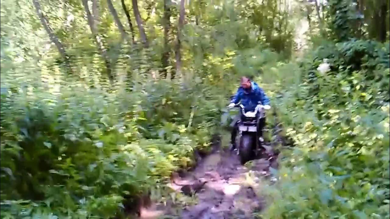 Полноприводной мотовездеход 2х2 (ATV 2x2) - offroad - YouTube
