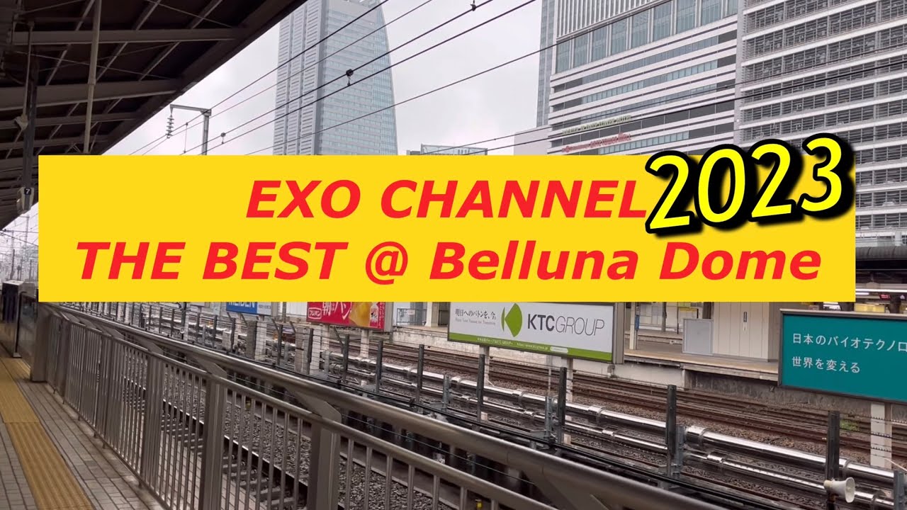 off to Tokyo to see EXO (EXO Channel presents THE BEST @ Belluna Dome ...