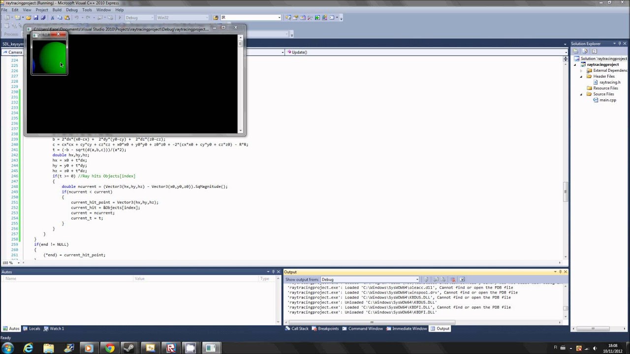 C++ Minimal Ray Tracing, Reflections - YouTube