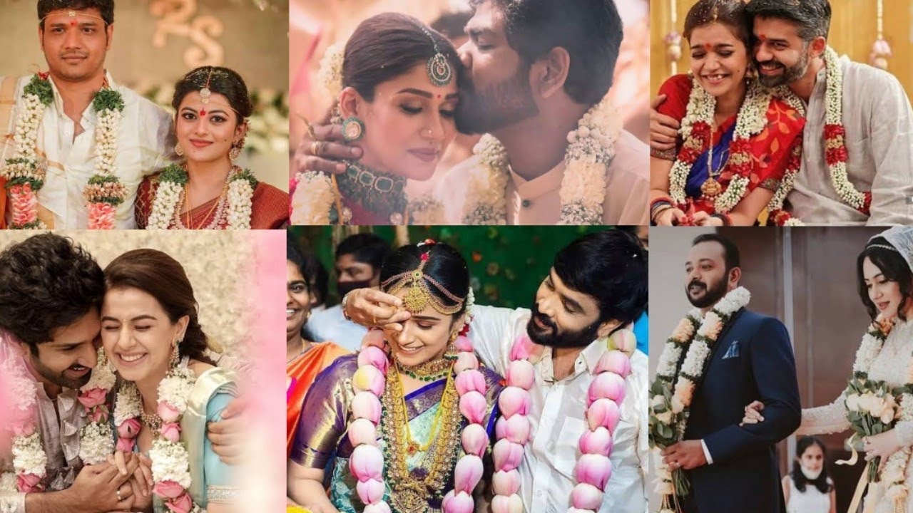 Tamil actress wedding photos - YouTube
