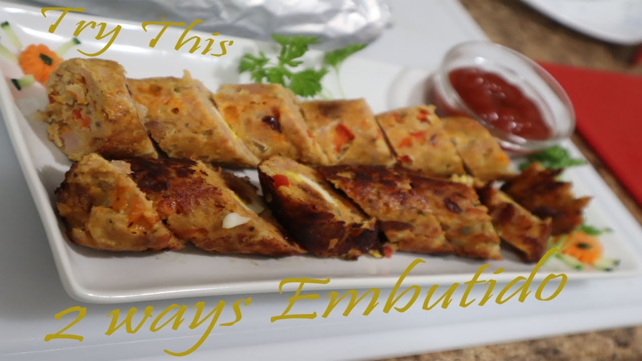 Embutido recipe 2 ways to try - YouTube