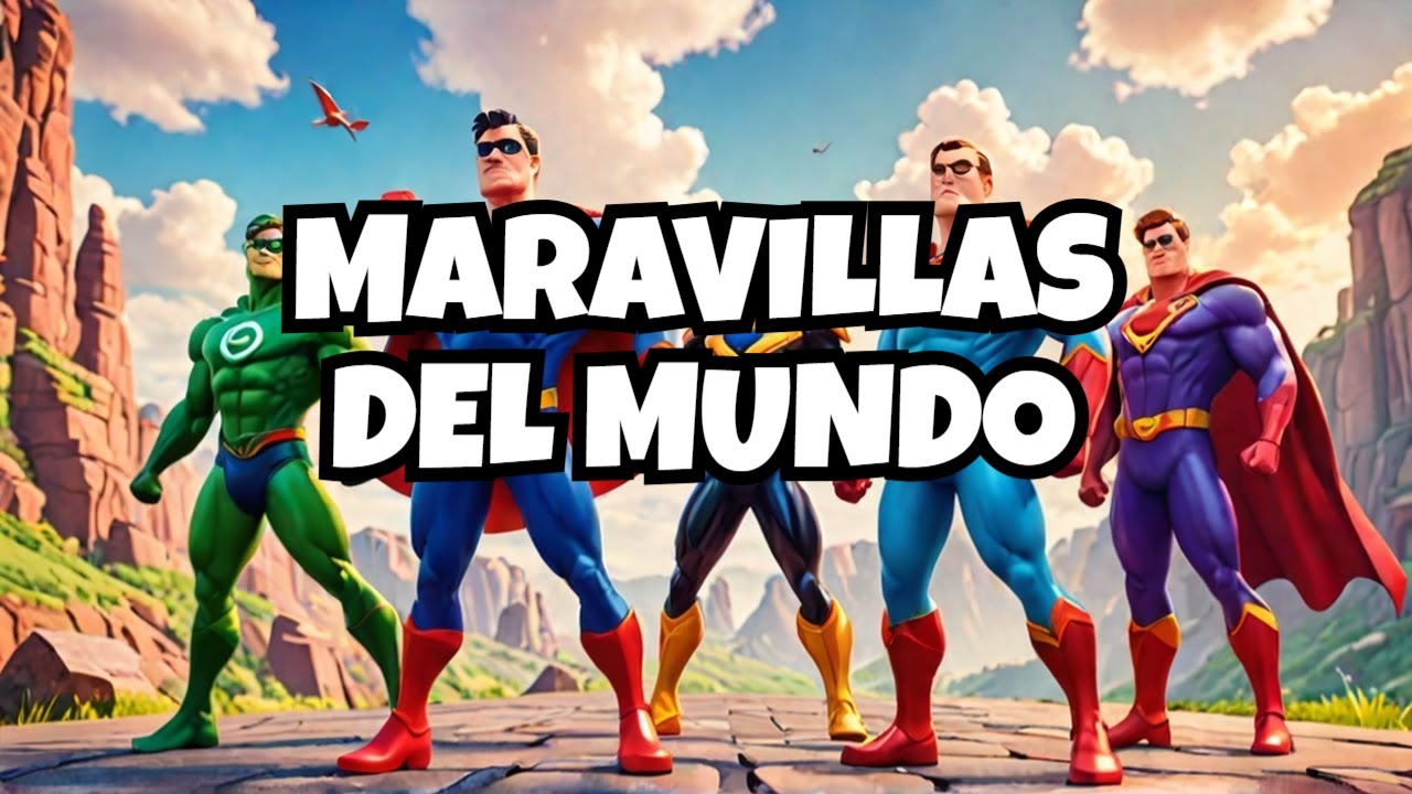 Descubre los Superhéroes Más Poderosos de las Maravillas del Mundo (NEW ...