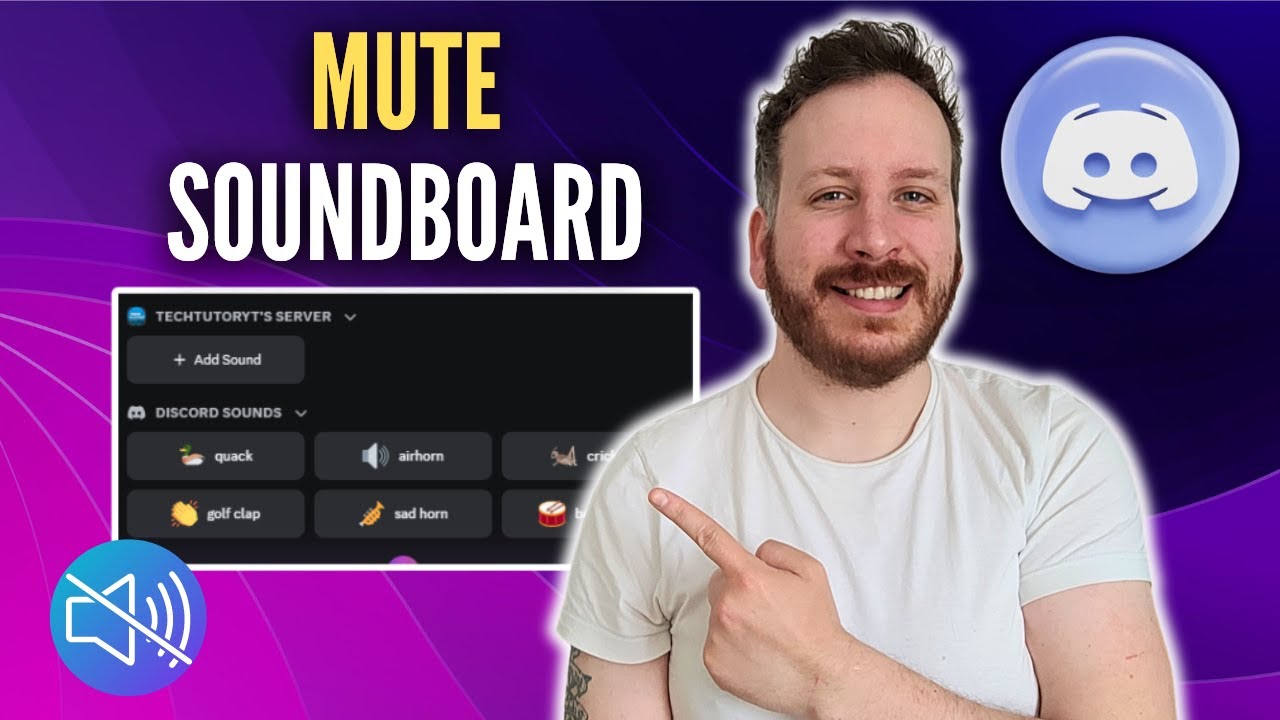 How To Mute Discord Soundboard - YouTube