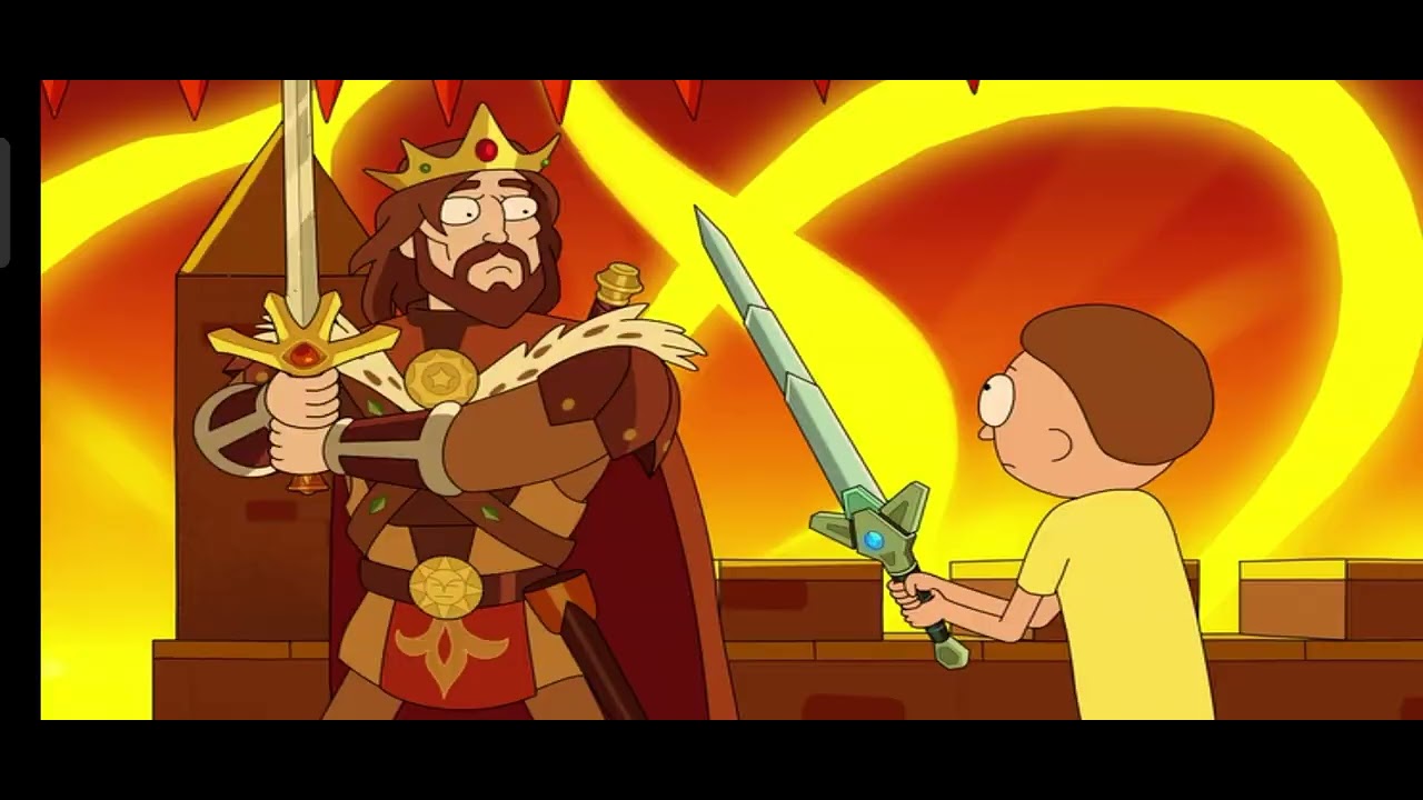 Rick and Morty | Morty becomes king of the sun - YouTube