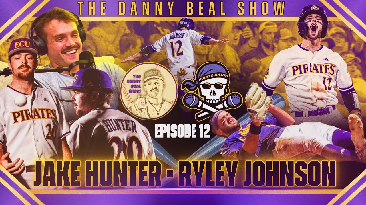 ECU Baseball’s Ryley Johnson & Jake Hunter join The Danny Beal Show - YouTube