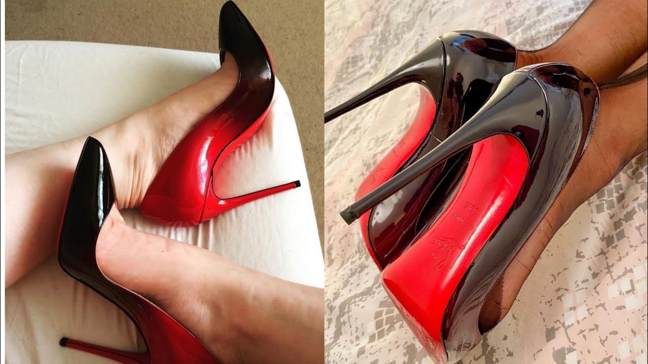 Fancy high heels shoes latest design of girls footwear fashion with ...