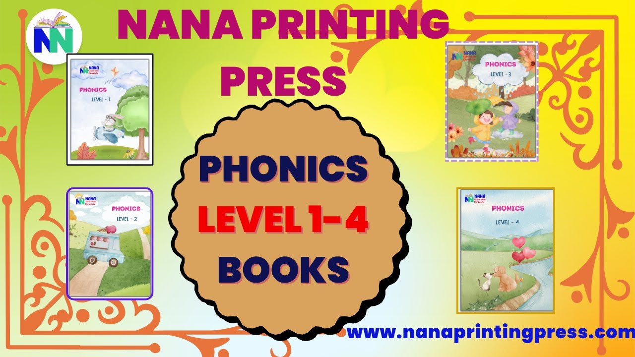 PHONICS LEVEL 1-4 BOOKS - YouTube