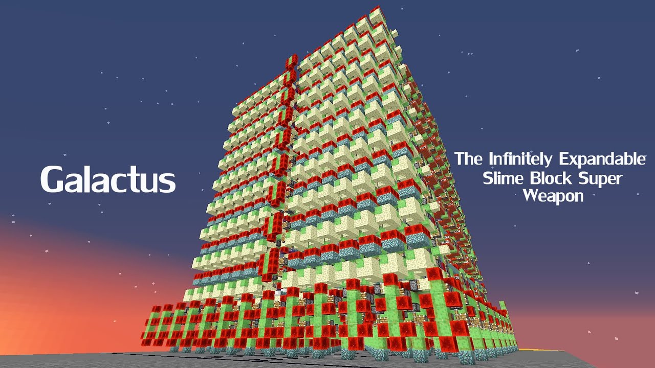 Minecraft: Galactus | Infinitely Expandable Super Weapon Flying Machine ...
