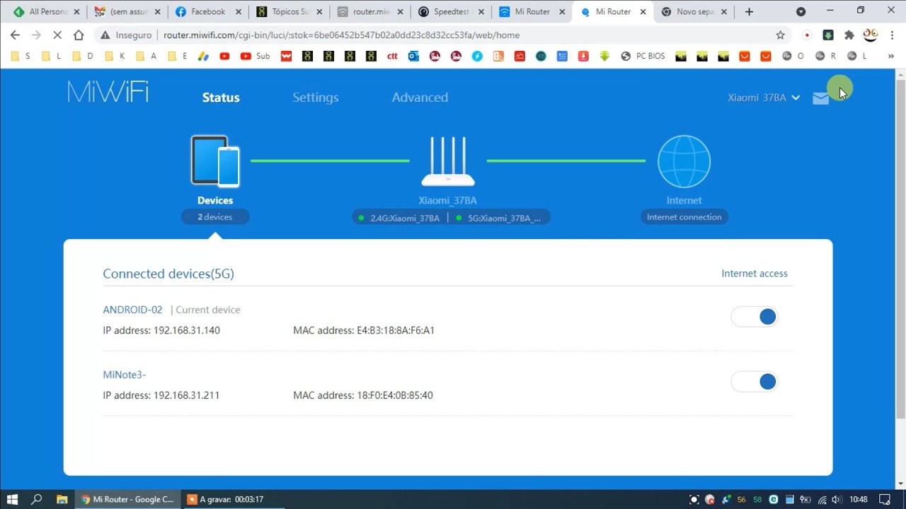 How to reset Xiaomi Mi Router 4A AC1200 (100M Edition) (R4AC) - YouTube