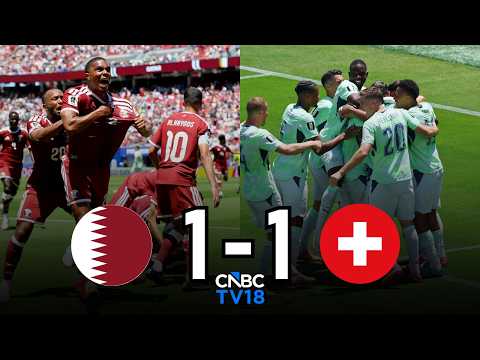 Qatar Snatch Dramatic Late Draw Against Switzerland | FIFA World Cup 2026 | Football |  N18G