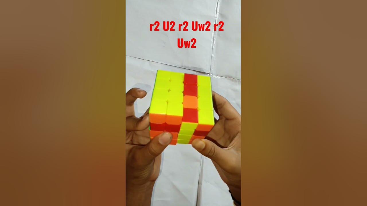 4 by 4 pll parity tutorial #shorts #bgmi #cube #rubik #solverubikscube ...