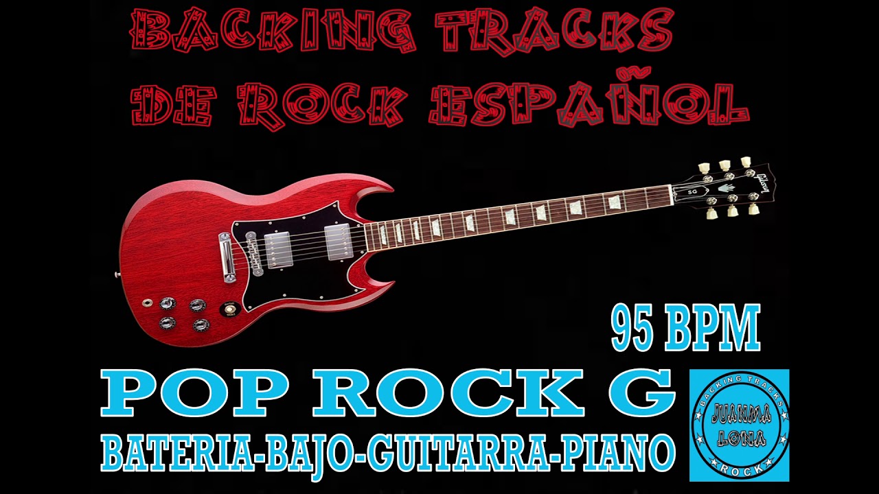 Pop Rock 1 - Guitar - Backing Tracks G - YouTube