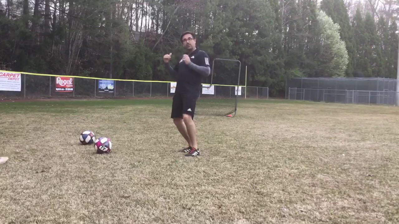 Receiving the Ball with Chest to Turn and Finish - Coach Timur - YouTube