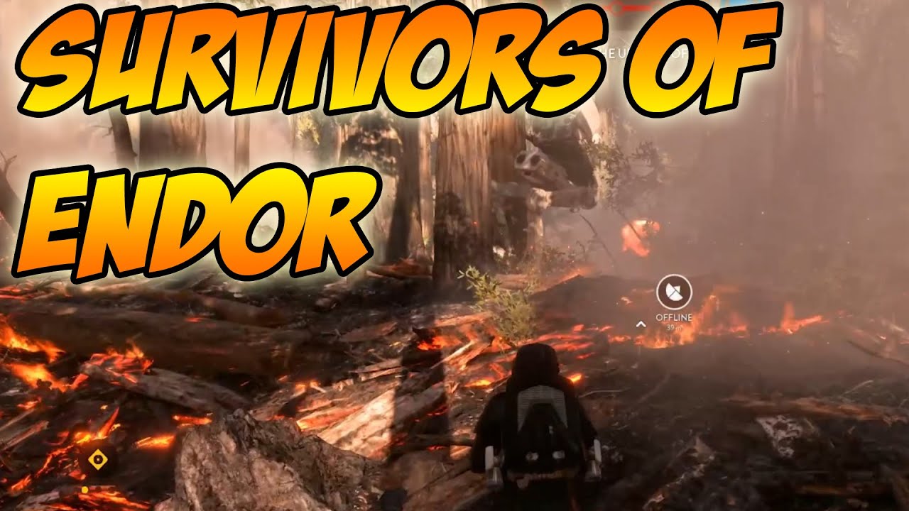 Star Wars Battlefront Survivors Of Endor new map overview - YouTube