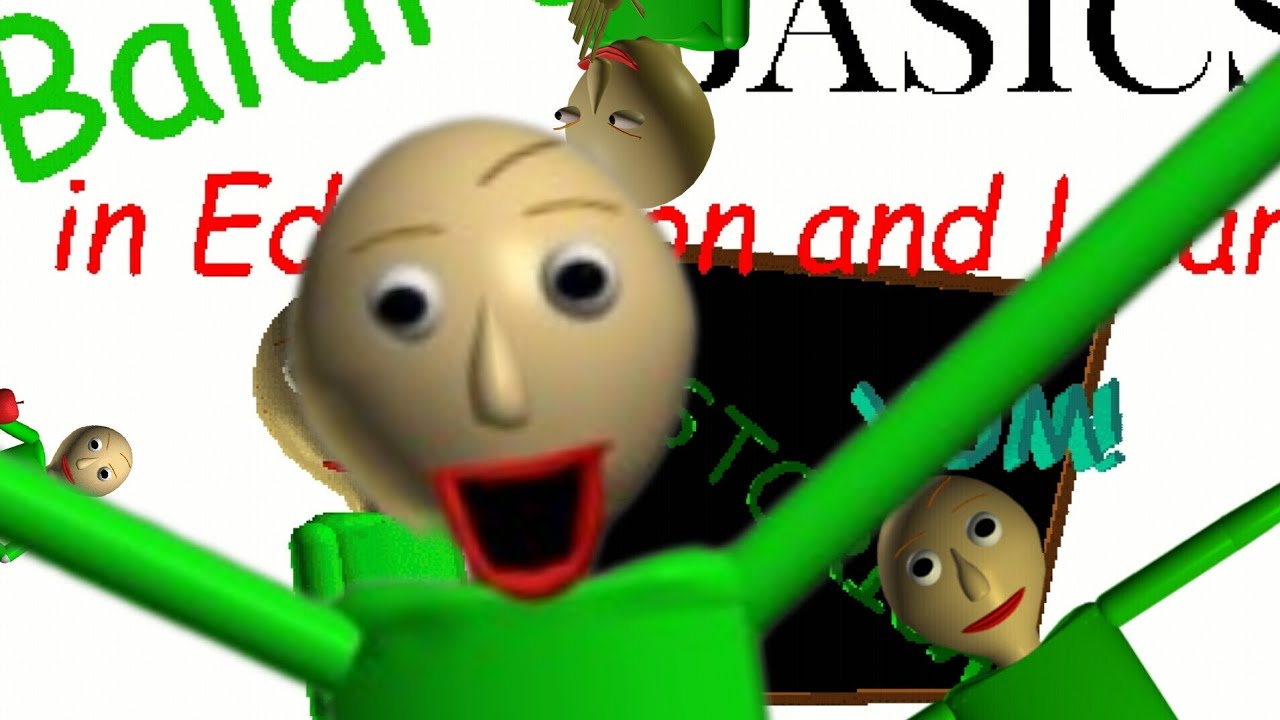 BALDI BALDI BALDI AND MORE BALDI! || Baldi's Basics Gameplay, one more ...