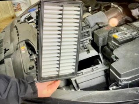2021 KIA K5 Air Filter Change - YouTube