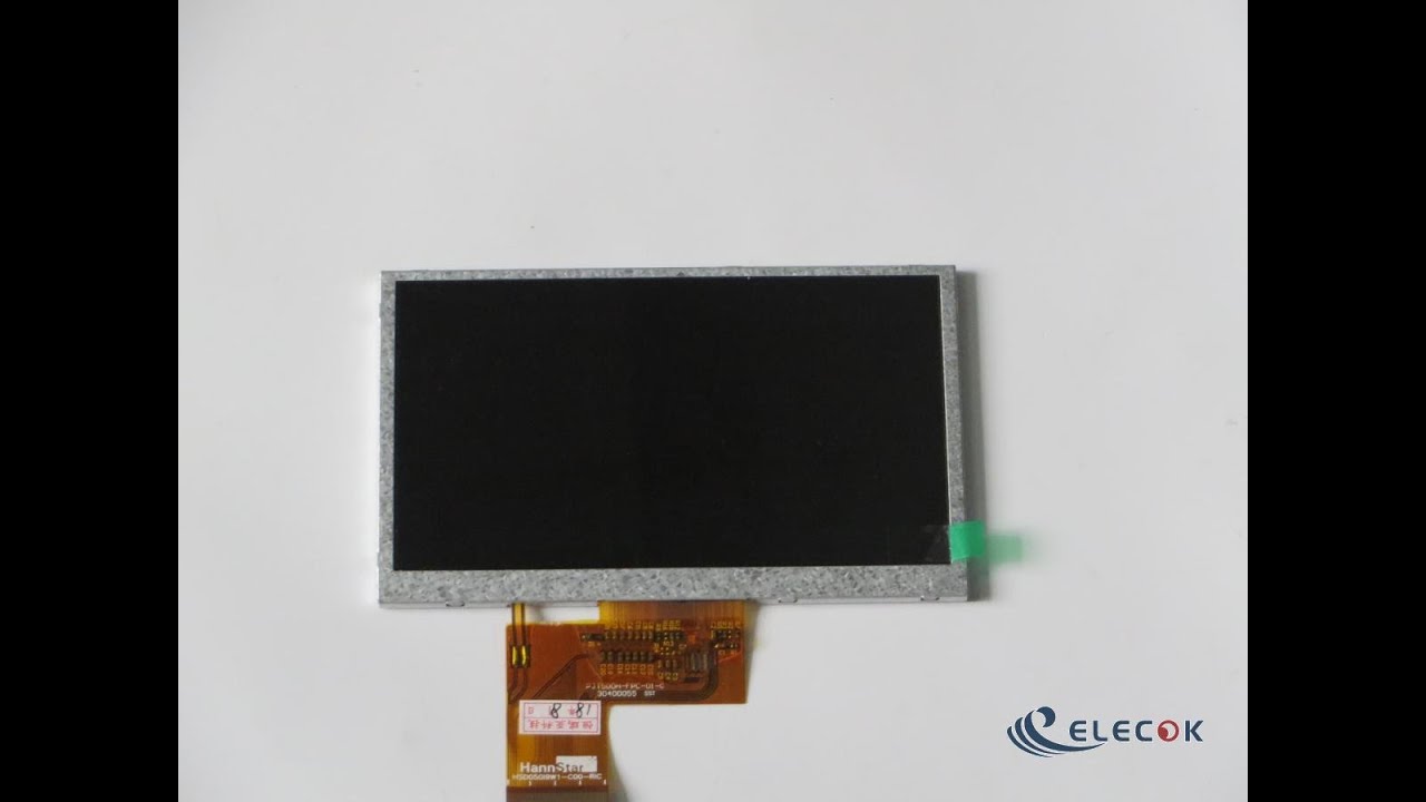 HSD050I9W1-C00-RIC 5.0" a-Si TFT-LCD CELL for - YouTube