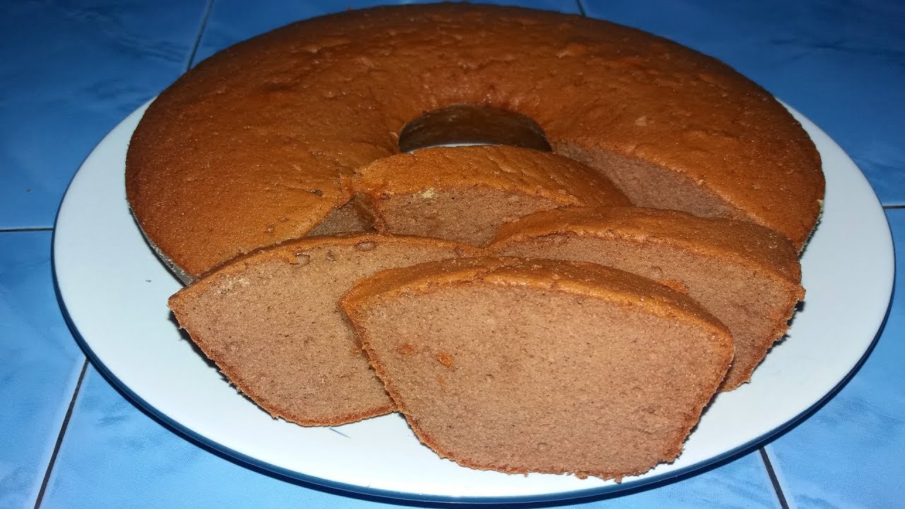 Cara Membuat Bolu Coklat Lembut Tanpa Mixer - YouTube