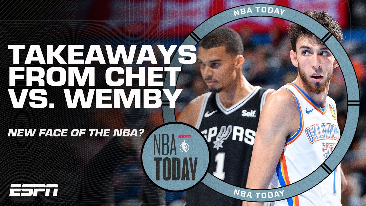 A NEW ERA 😤 Analyzing Victor Wembanyama vs. Chet Holmgren in Spurs ...
