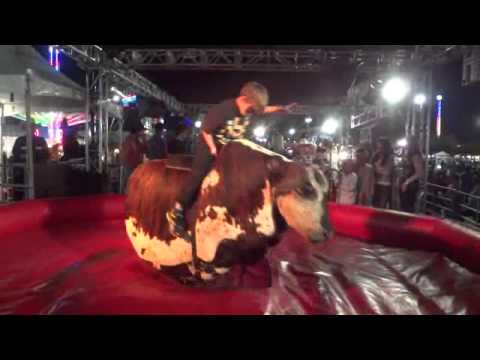 bull riding - YouTube