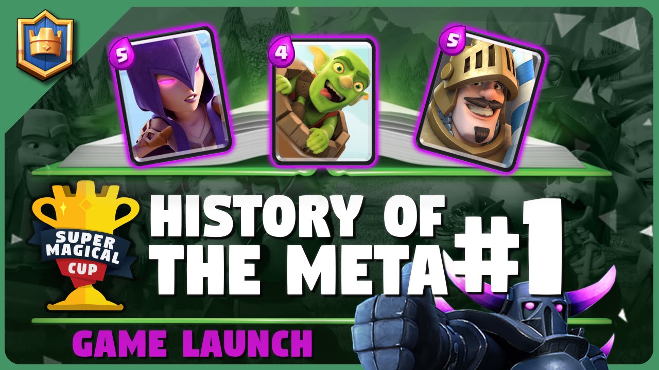Beta Game Launch - Clash Royale History of the Meta - YouTube