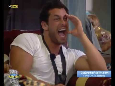 Joka e Francisco Macau «dançando lambada» Big Brother Bip